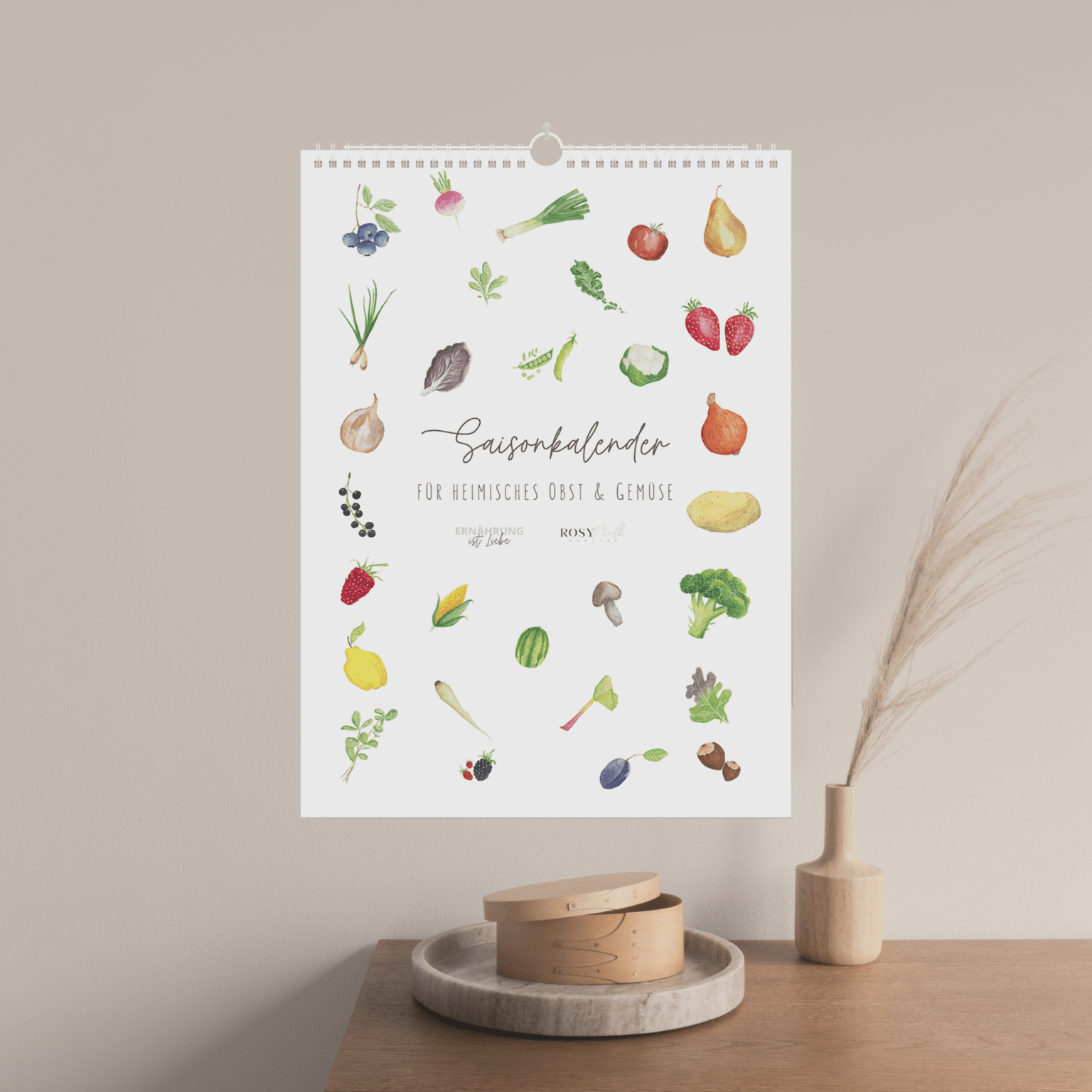 Saisonkalender für heimisches Obst und Gemüse | Ernährung ist Liebe